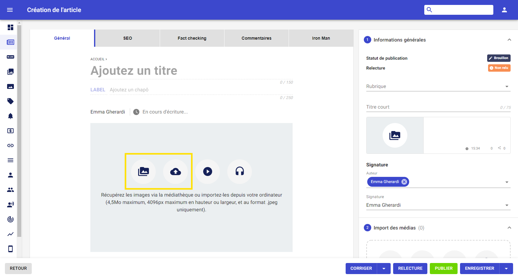Comment insérer une image en illustration d’article ? – 20 Minutes France